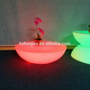 Buy China Wholesale Led Color Changing Light Table/rgb Table/furniture ...