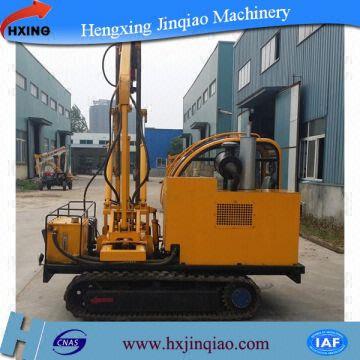Buy Wholesale China Solar System Crawler Post Ramming Piling Machine ...