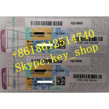 Buy Wholesale China Computer Oem Key Stickers Oem Coa Key Stickers ...