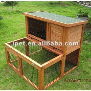 Bulk Buy China Wholesale 2 Story Outdoor Wooden Rabbit Hutch For Sale ...