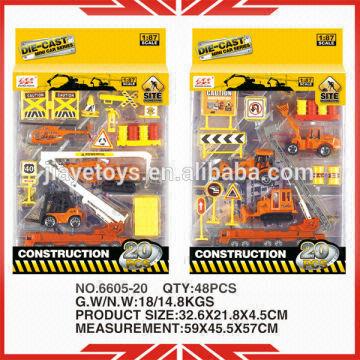 Buy Wholesale China Alloy Metal Construction Toys Set With Metal Truck ...