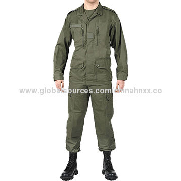Buy Wholesale China Hbt F1 Combat Suit Military Olive Green Uniform ...