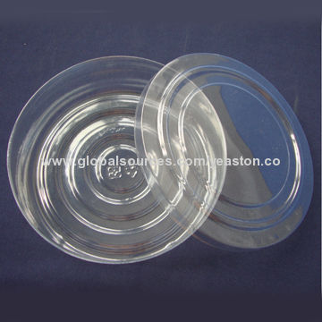 Buy Wholesale China Plastic Round Boxes For Egg Roll Pack, Pet Clear ...