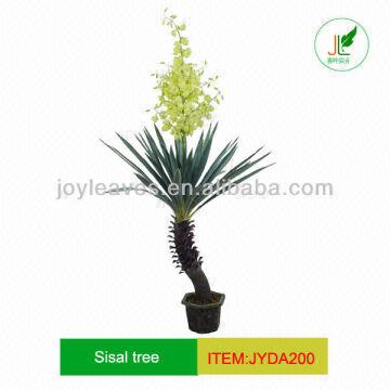 Buy Wholesale China Decorative Artificial Sisal Tree With Flowers ...
