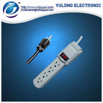 Buy Wholesale China 4 Way American Individual Switch Power Strip & 4 ...