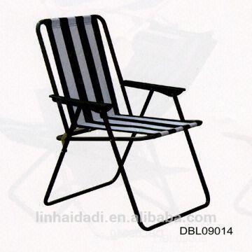 Metal Spring Folding Beach Chair Fold Up Chair - Buy China Wholesale ...