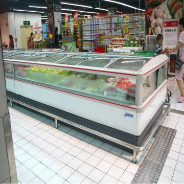 Buy Wholesale China Double Island Deep Freezer/frozen Foods Cooler/ice ...