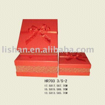 Buy Wholesale China Nesting Gift Box Set Of 3 & Nesting Gift Box Set ...