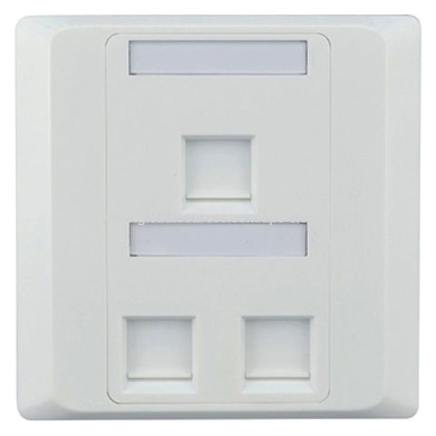 Buy Wholesale China Faceplate, 3 Ports, Size: 86 X 86mm & Faceplate at ...