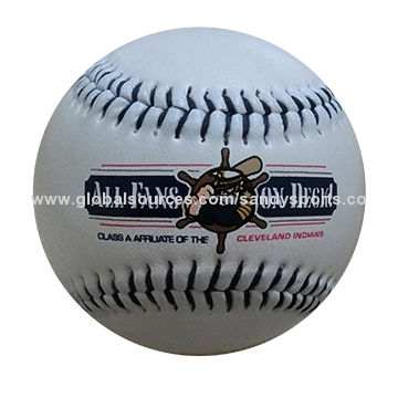 Promotion baseball, made of PVC leather cover, cork core or rubber core ...