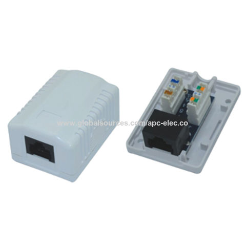 Buy Wholesale China Utp Cat6 Surface Mount Box & Utp Cat6 Surface Mount ...