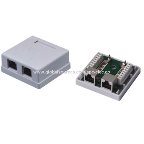 Buy Wholesale China Stp Cat5e Surface Mount Box & Stp Cat5e Surface ...
