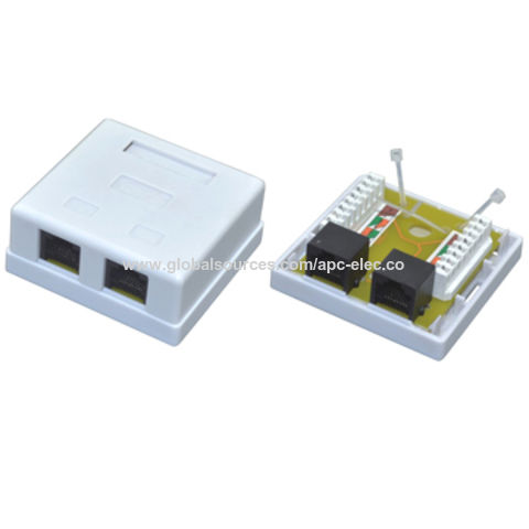 Buy Wholesale China Utp Cat6 Surface Mount Box & Utp Cat6 Surface Mount ...