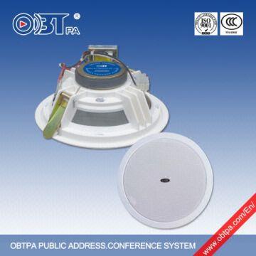 Pa System Fireproof Ceiling Speaker with 100v 70v Transformer Evac ...