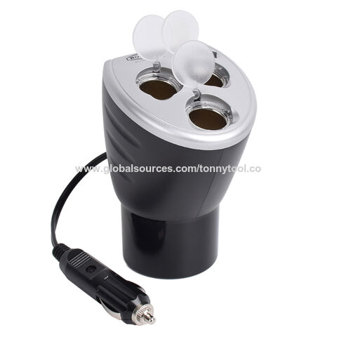 Buy Wholesale China 4-way Car Cigarette Lighter Sockets/combined Triple ...