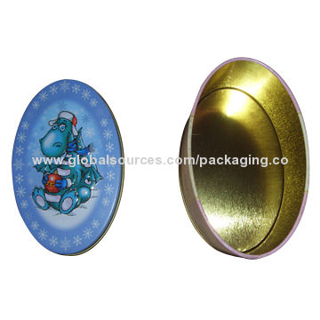 Buy Wholesale China Oval-shaped Food Packing Tin Box, Made Of Food ...