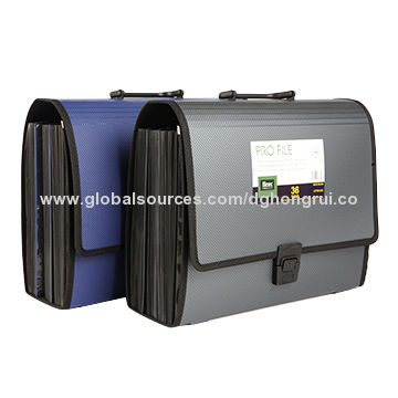 Buy Wholesale China Handy Free Standing Expanding File W/fabric & Handy ...