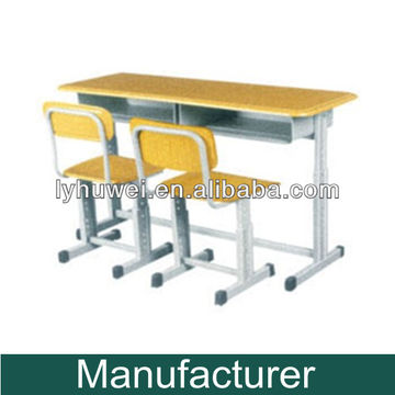 Buy Wholesale China Double Student Height Adjustable School Desk ...
