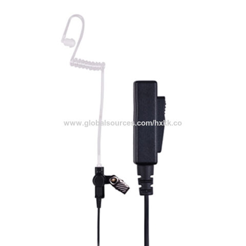 Buy Wholesale China Transparent Tube Earpiece With Beige/black Color ...