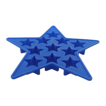Buy Wholesale China Promotional Custom Silicone Star-shaped Ice Cube ...