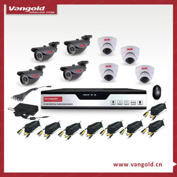 Buy Wholesale China Economical 800tvl Cctv System, 8pcs Cctv Camera Ir ...