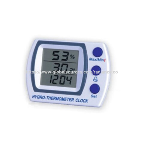 Compact Hygro-thermometer Clock , Compact Hygro-thermometer Clock - Buy ...