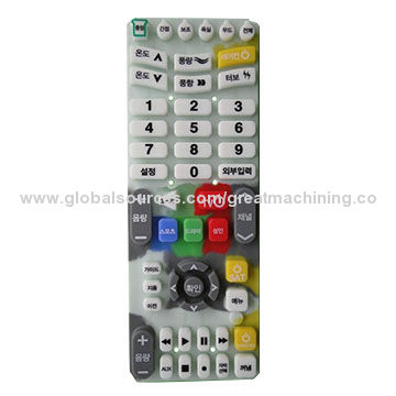 Buy Wholesale China Tv Remote Controls, Customized Silicone Rubber ...