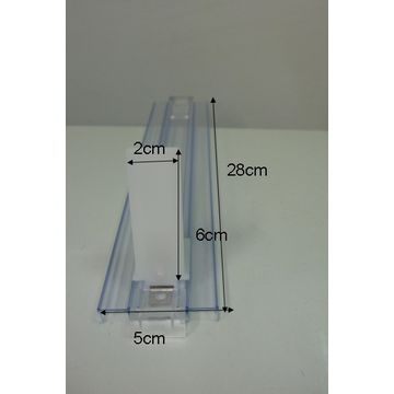 Buy Wholesale China Plastic Display Pusher System Hing-end Counter ...