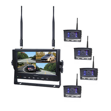 Buy Wholesale China 12v To 32v 4ch Bulit-in Quad View Remote Control 7 ...