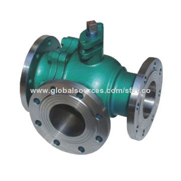 Buy Wholesale China Api Three-way Ball Valve With -196 To 350°c ...