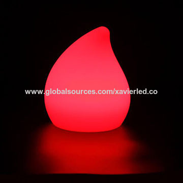 Buy Wholesale China Led Outdoor Indoor Waterproof Rechargeable Teardrop ...
