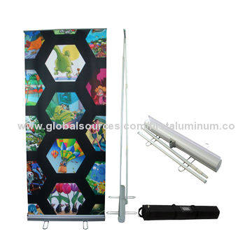 Buy Wholesale China Aluminum Roll Up Retractable Banner Stand ...