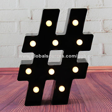 Buy Wholesale China Plastic Marquee Sign & Plastic Marquee Sign at USD ...