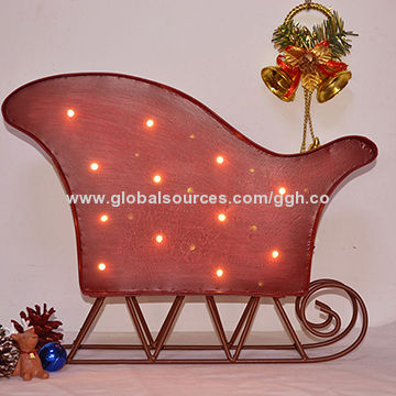 Buy Wholesale China Led Metal Snow Sled Light & Led Metal Snow Sled ...