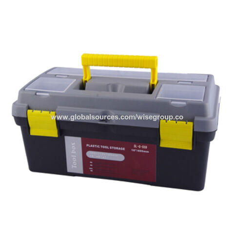 Buy Wholesale China Plastic Tool Container With Removable Inner Tray ...