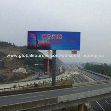 Buy Wholesale China Steel Pipe Billboard, Prefabricated Structural ...
