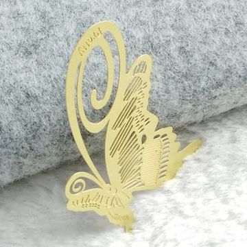 Buy Wholesale China Metal Bookmarks/brass Bookmark Customized & Metal ...