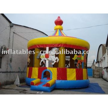 Inflatable Merry Go Round Bouncers - Wholesale China Inflatable Merry ...