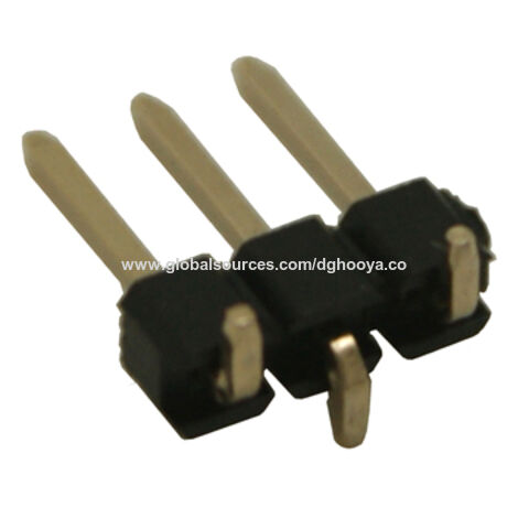 Buy Wholesale China Hooya Pin Header, Pcb Connector, Pitch 2.54mm With ...
