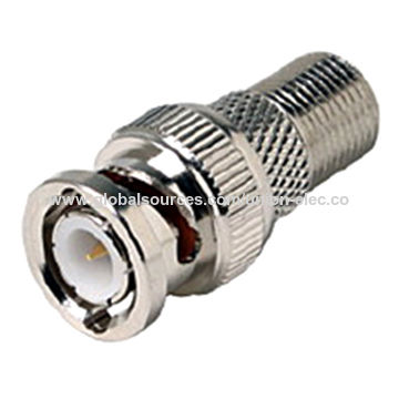 China BNC Male to F Female Connector on Global Sources,BNC Male to F ...