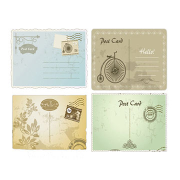 Buy Wholesale China Postcard, Made Of Fancy Paper And Looks Luxury ...