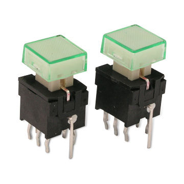 Buy Wholesale Taiwan Illuminated Tactile Switch With 2 Leds, Available ...