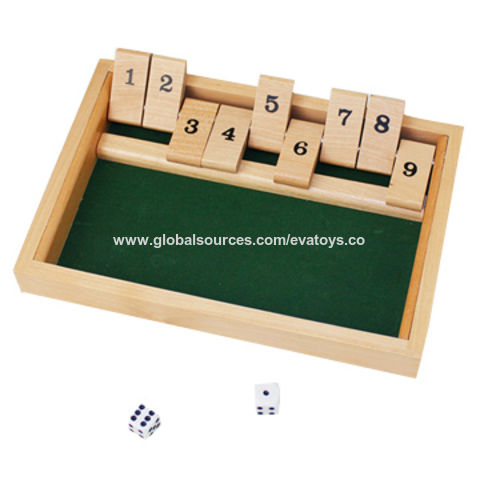 Buy Wholesale China New/popular Kid’s Funny Play 1-9 Wooden Shut The ...