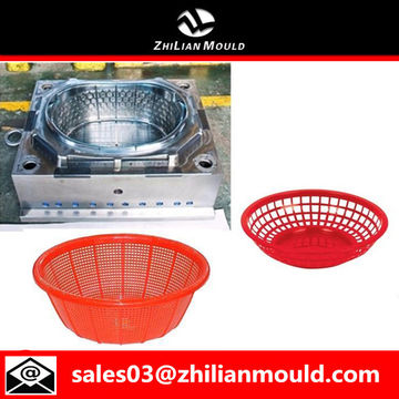 Buy Wholesale China Plastic Basket Injection Mould & Plastic Basket ...