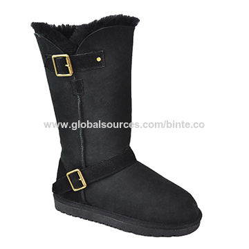Buy Wholesale China Warm Genuine Double Face Sheepskin Snow Winter ...
