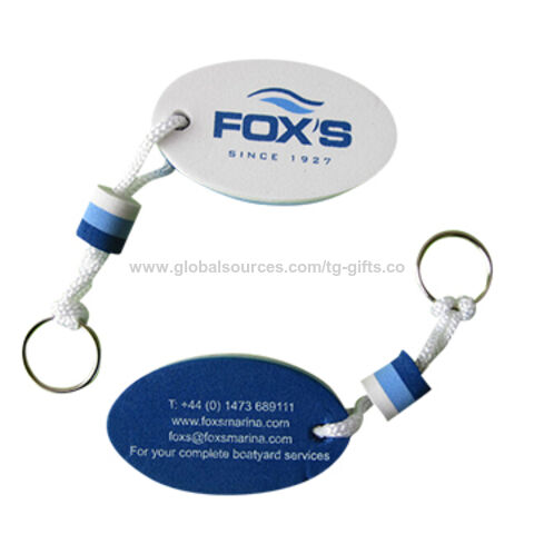 Buy Wholesale China Eva Floating Keychain With Customized Logo Printing ...