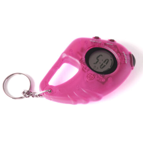 Buy Wholesale Hong Kong SAR Plastic Keychain Stopwatch For Sports Using ...