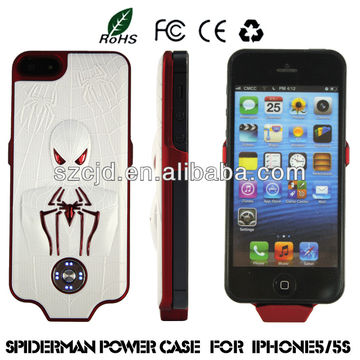 2500mah Power Bank Rechargeable Backup Battery Case For Iphone 5 5s ...