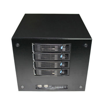 Itx Case, Nas Chassis With 4 Bays, 2 Usb Ports, One 12025 Fan, - Buy ...
