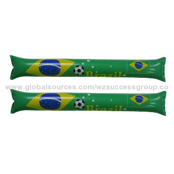 Inflatable Cheering Stick, Pe Material, Customized Artworks Are ...
